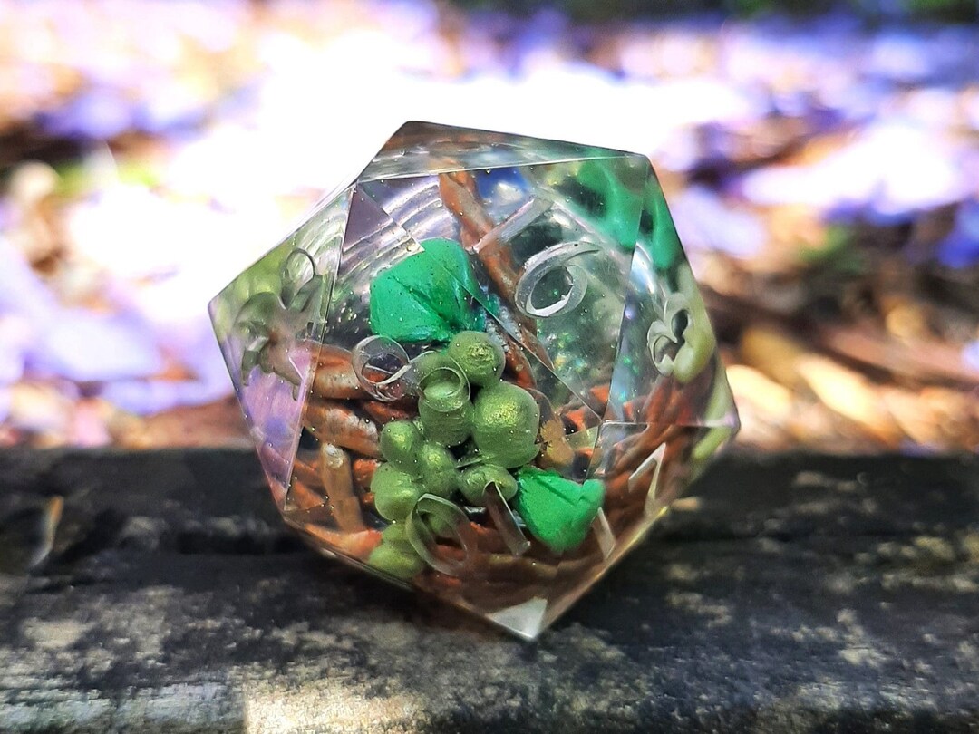 Halfling Picnic Glamour-core | Liquid Core Giant D20 Dice | Choose Your ...