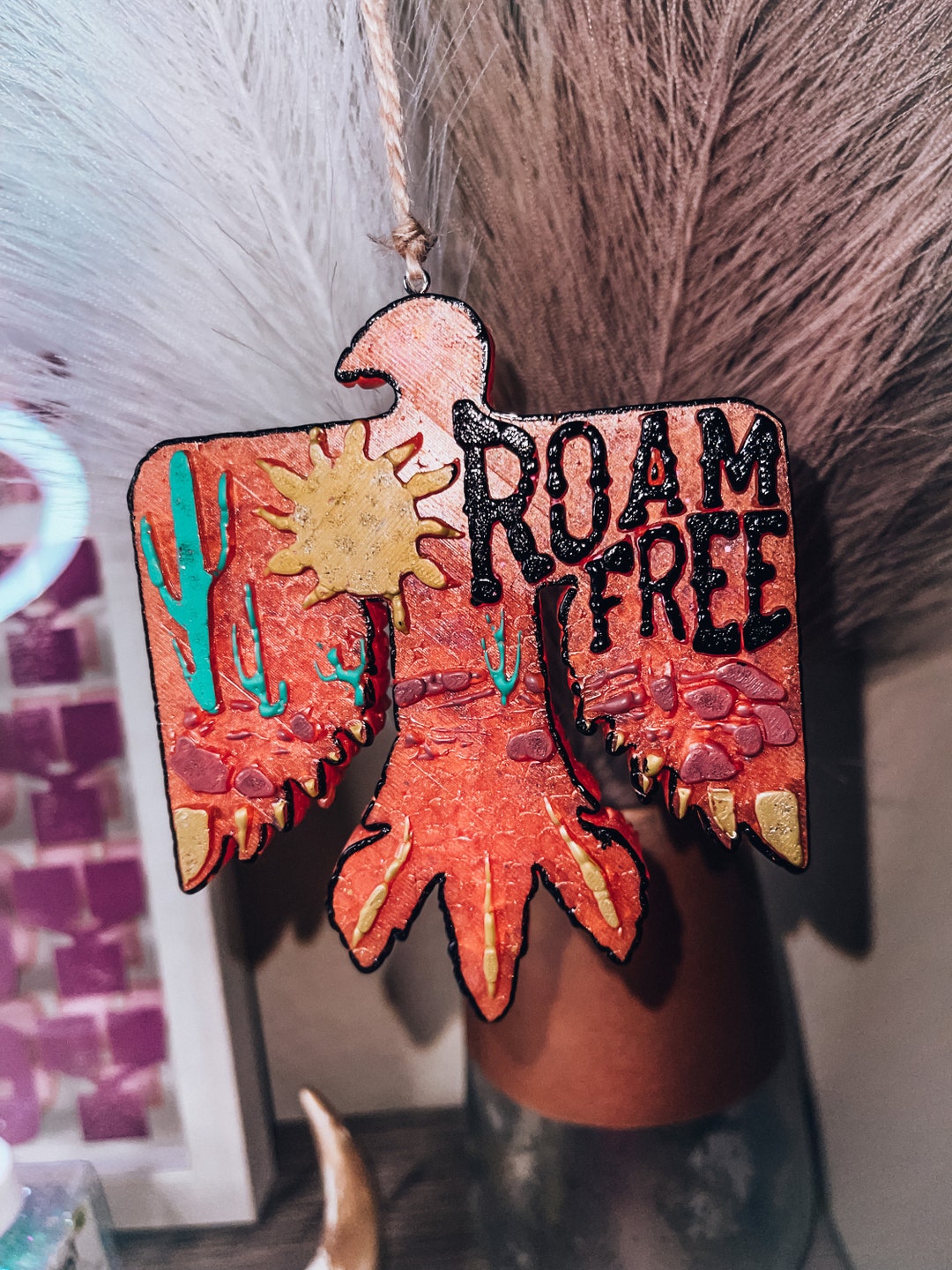 Roam Free Freshie | Western Car Accessories | Car Freshie | Western - Etsy