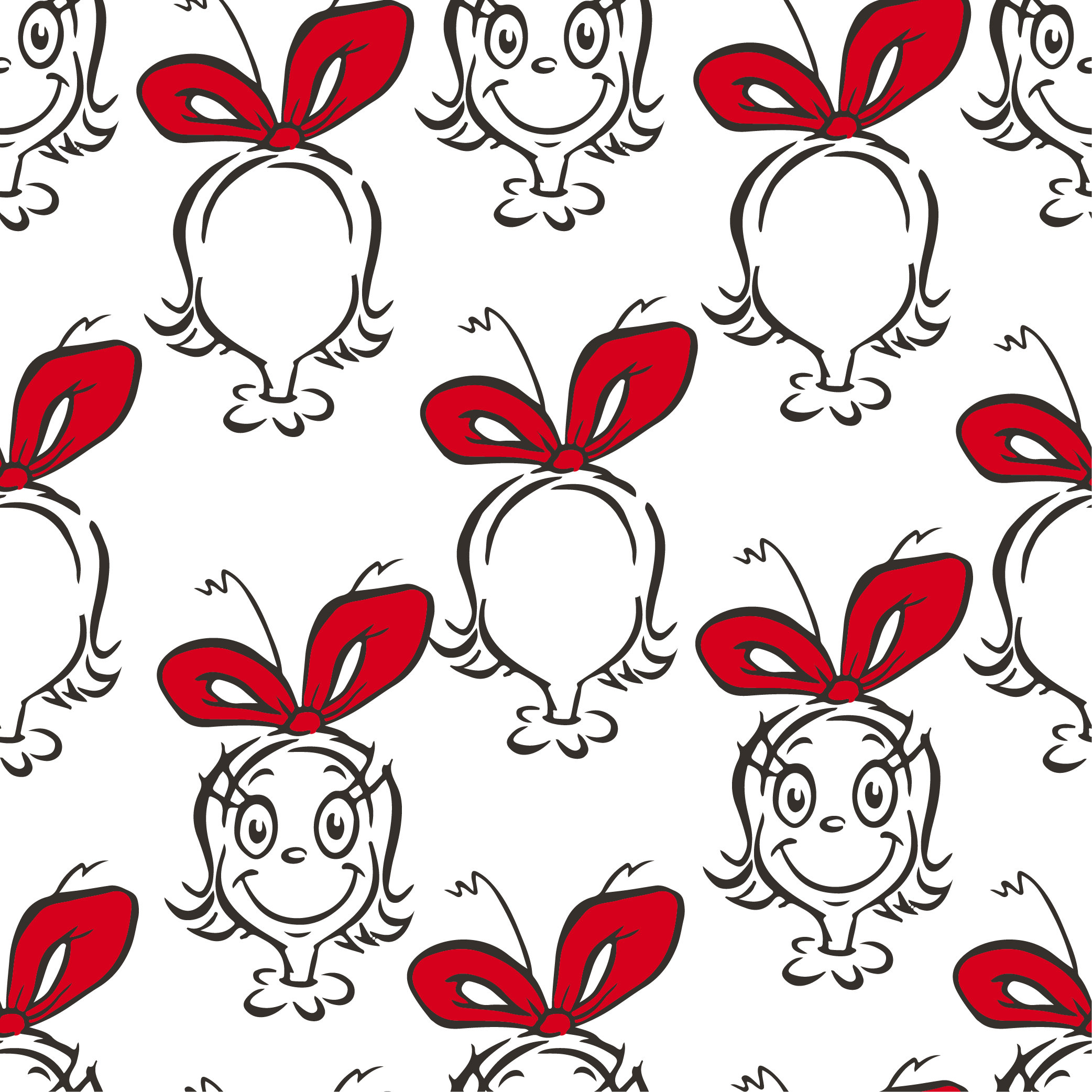Cindy Lou Who Seamless Pattern - Etsy