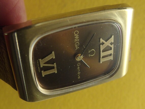 4284 Original vintage Omega Geneve wrist watch, calib… - Gem