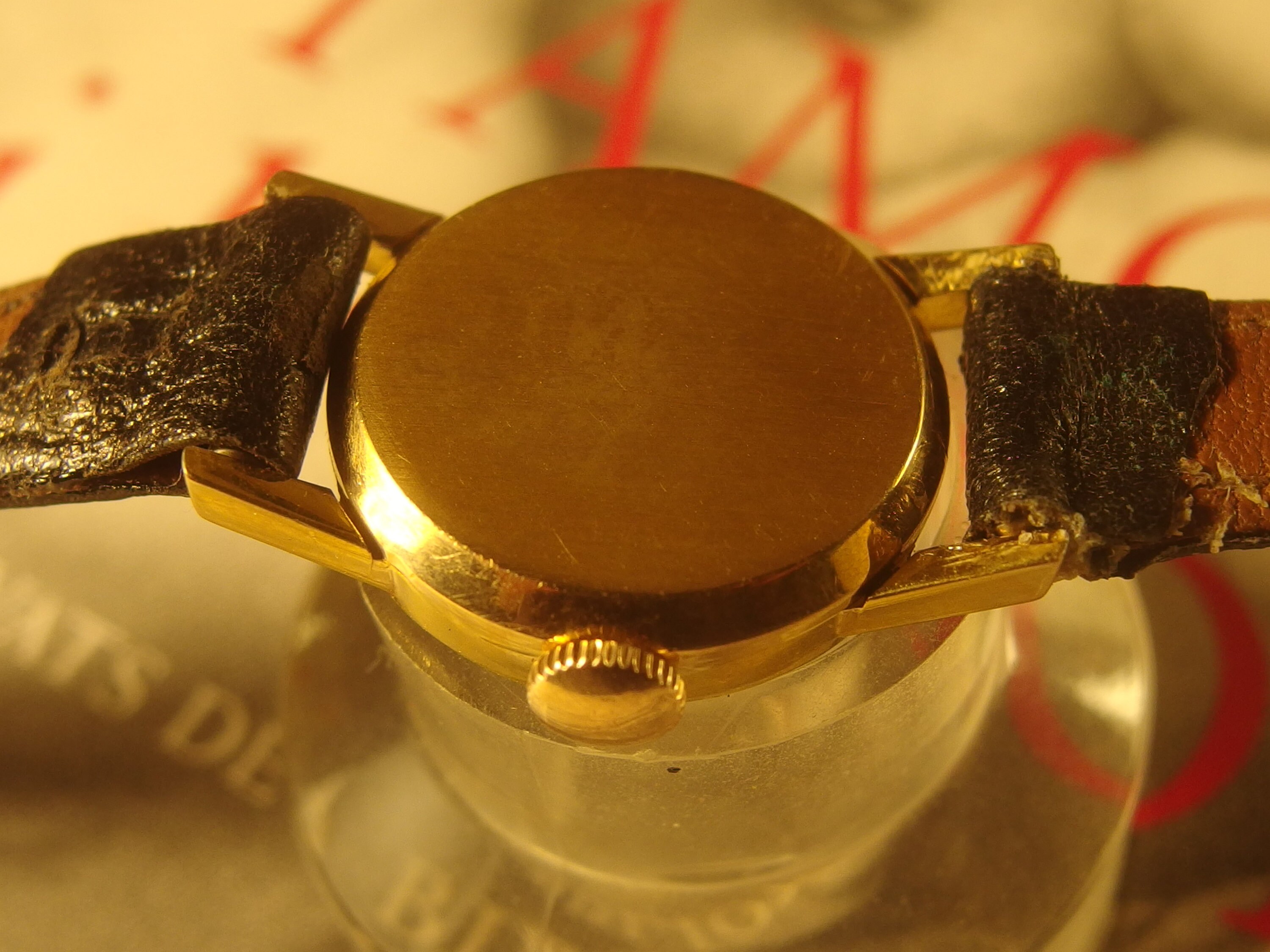 4260 Original Vintage Omega Wrist Watch for Ladies, Yellow Gold Filled ...