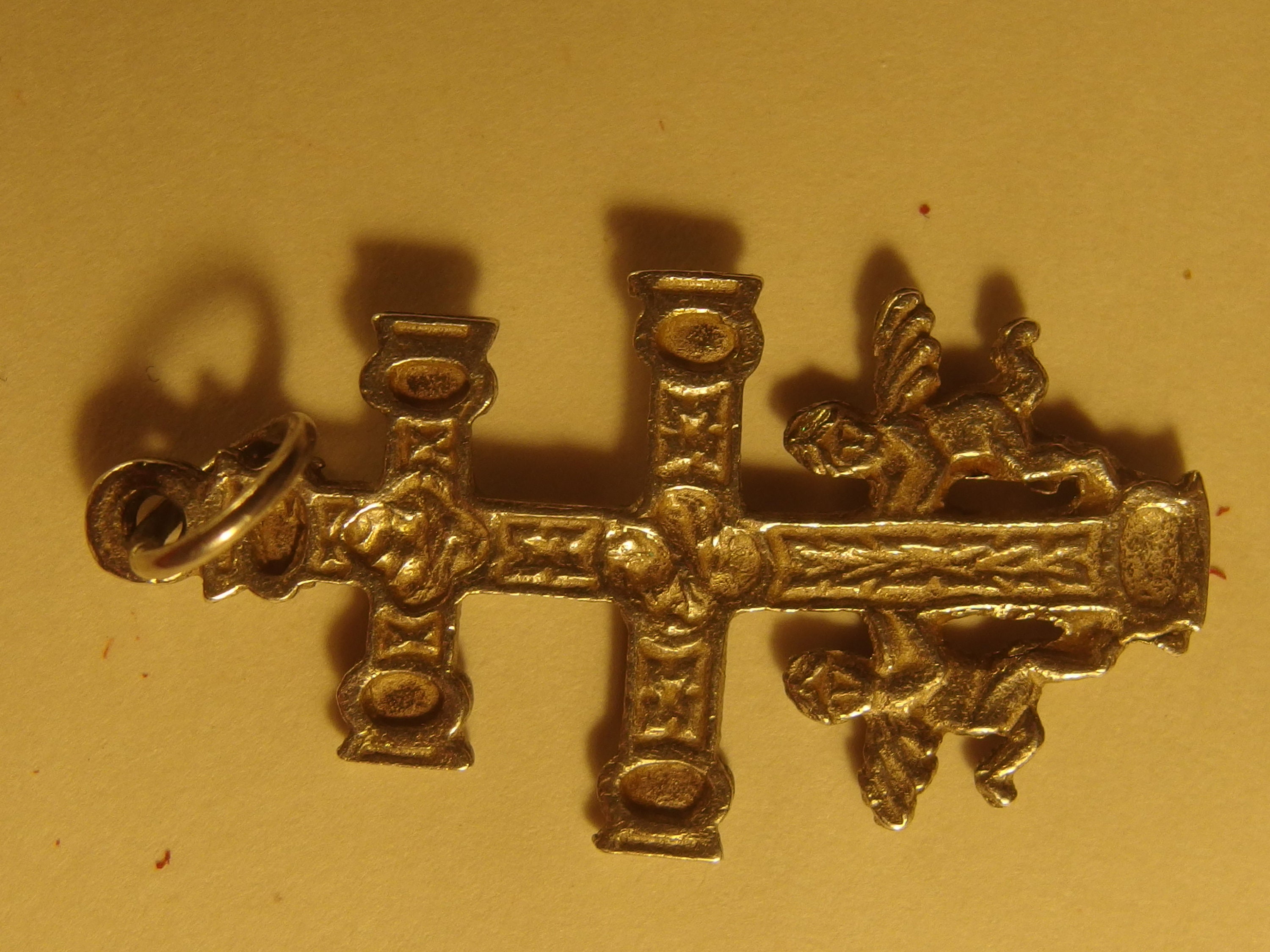 Small Sterling Silver Caravaca Cross Templars Spain 1860 - Etsy