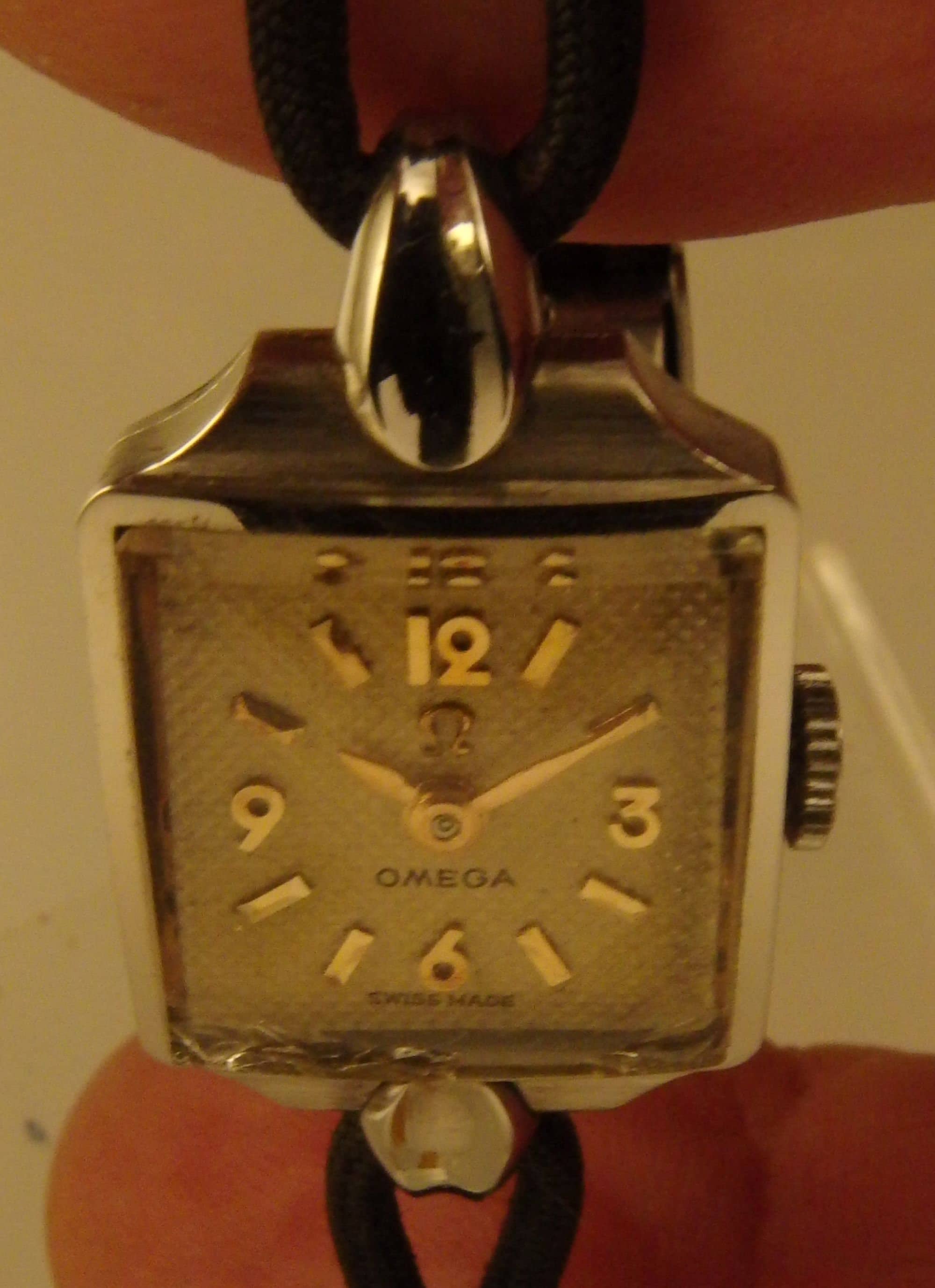 2986 Original Vintage Omega Cocktail Wrist Watch in Steel for Ladies ...