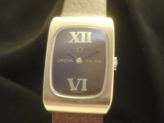 4284 Original vintage Omega Geneve wrist watch, calib… - Gem