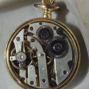 4063 Original Rare Titania Swiss Pocket Watch, Religious Virgin Mary ...