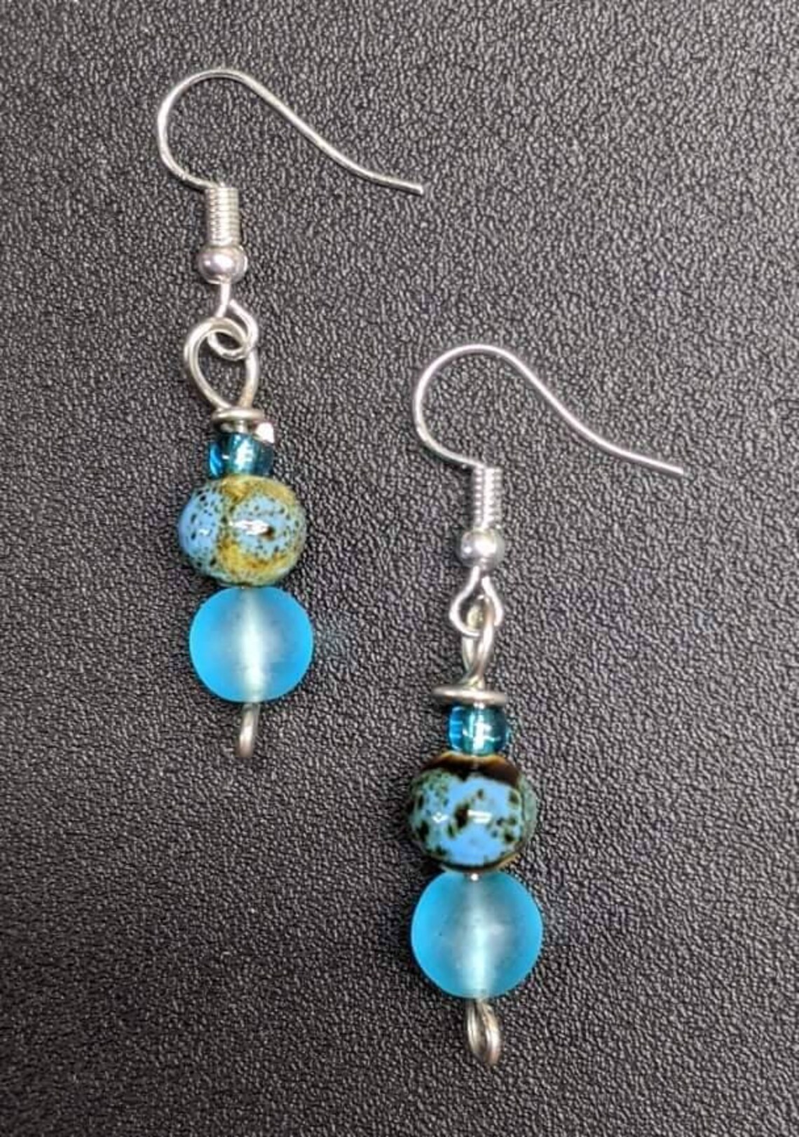 Fun and Funky Fierce and Fabulous Earrings. Made the Glass and - Etsy