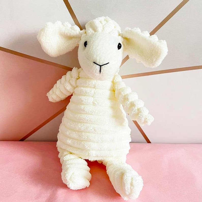 Susie the sheep Plush Dog Toys | Etsy