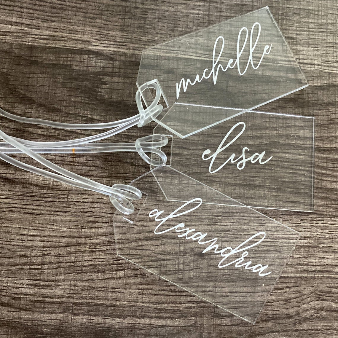 Luggage Tag Acrylic - Etsy