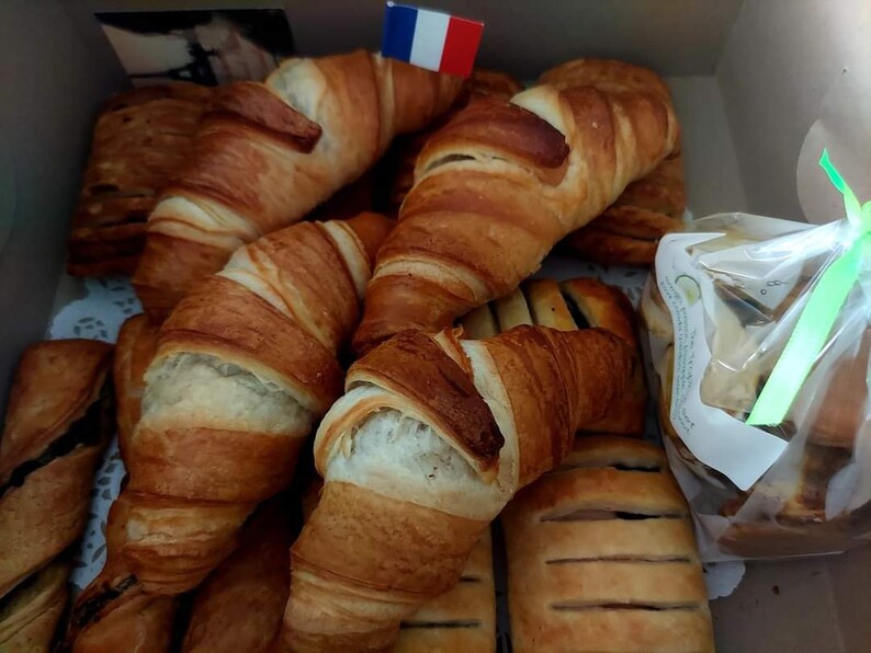 French Butter Croissants, Handmade ! - Etsy