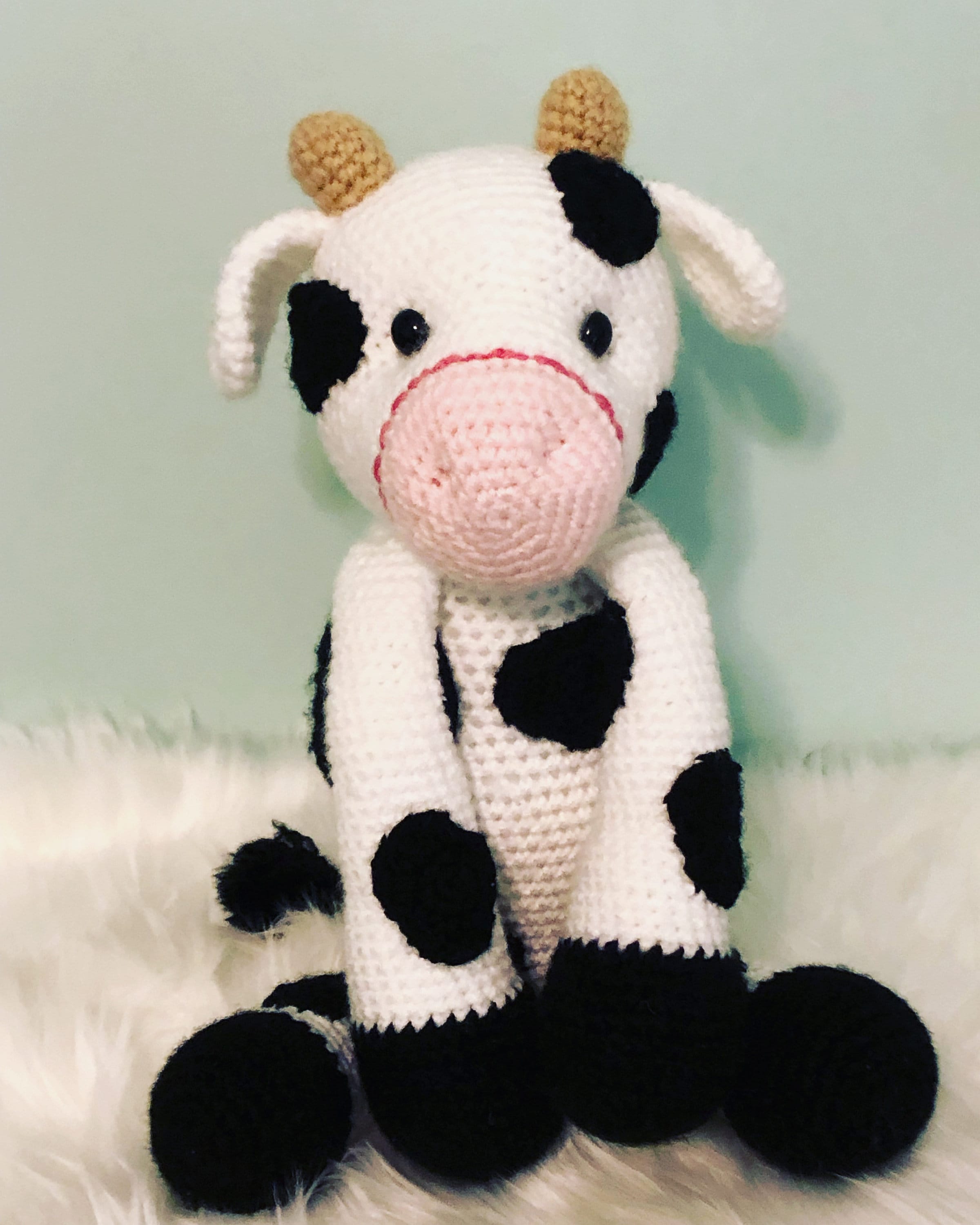 Cow Crochet Pattern - Etsy