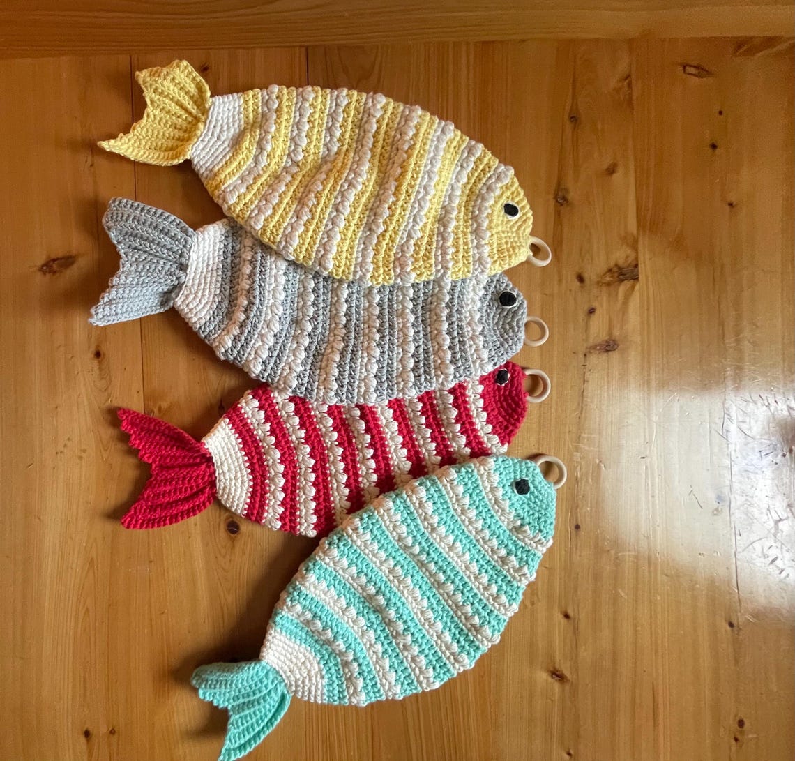 Extra Large , Extra Thick Fish Hotpad, Fish Pot Holder , Fish Trivet ...