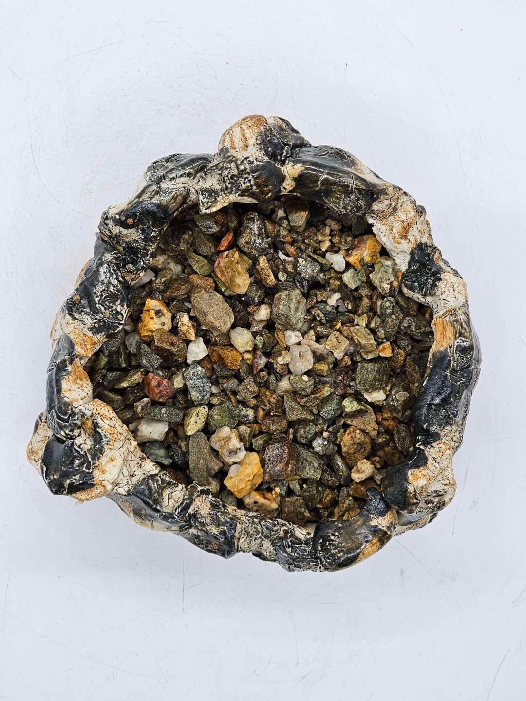 3/8 Coyote Gold Rock Soil Topper 2.5LB Bag - Etsy