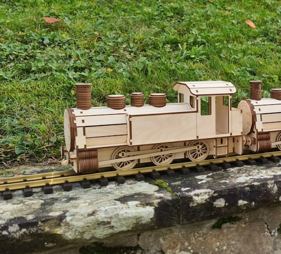 Dampflok Train Eisenbahn Holzeisenbahn digitale Datei - Etsy