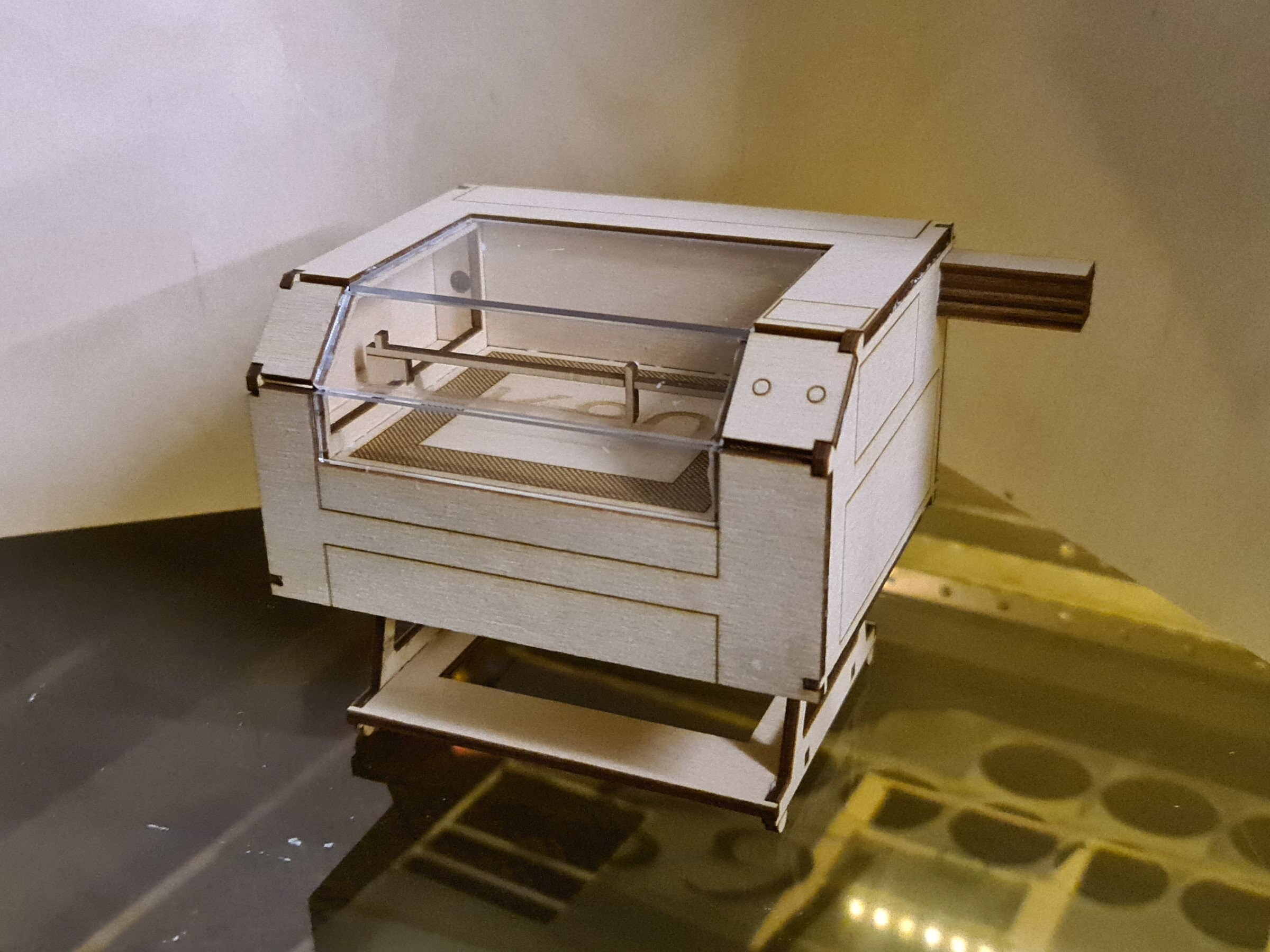 CO2 Laser Model, K80 (digital File, Lasercut) - Etsy