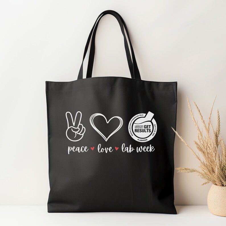 Lab Week Tote Bag, Medical Lab Science Tote, Laboratory Team Bag, Med ...