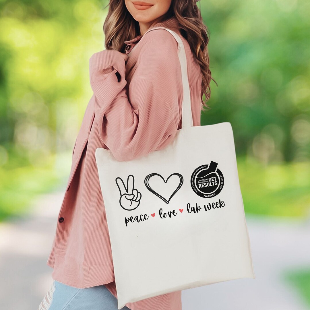 Lab Week Tote Bag, Medical Lab Science Tote, Laboratory Team Bag, Med ...