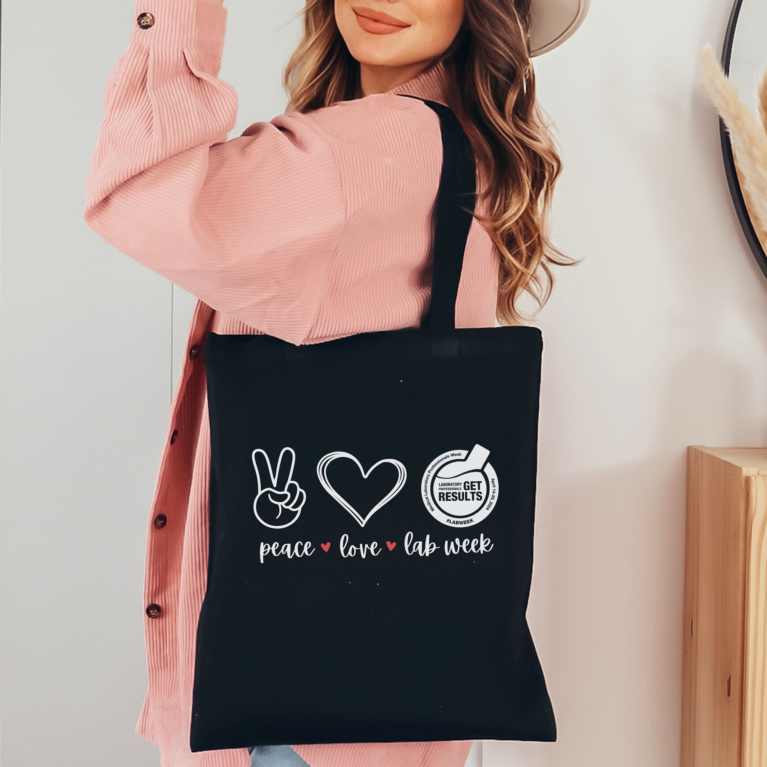 Lab Week Tote Bag, Medical Lab Science Tote, Laboratory Team Bag, Med ...