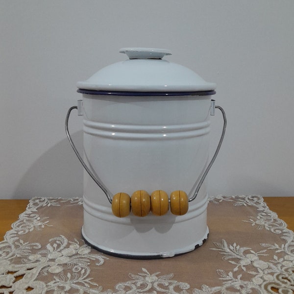 Enamel Bucket - Etsy