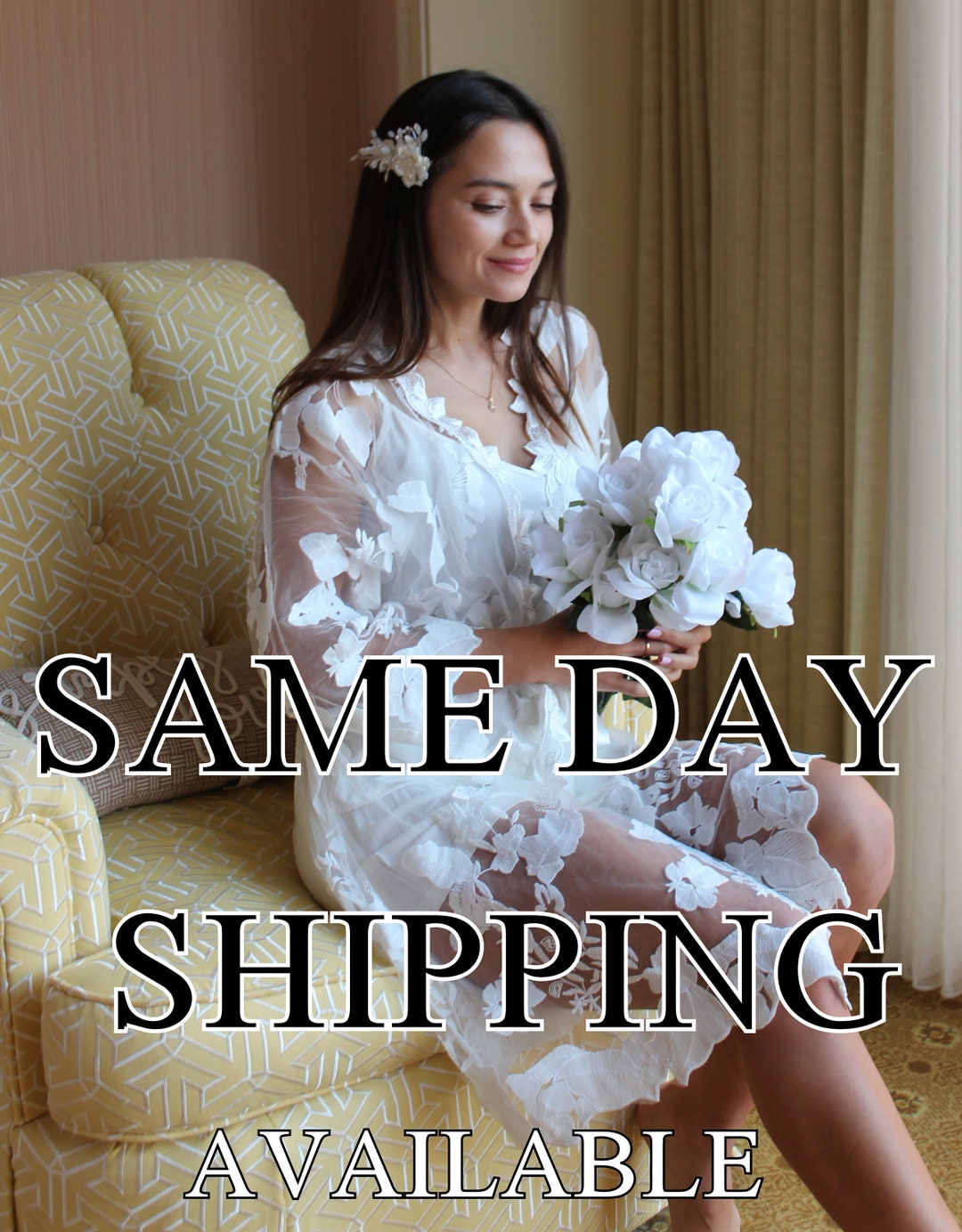 White Lace Bridal Robe/petal Lace Robe /bride Robe/honeymoon Robe ...