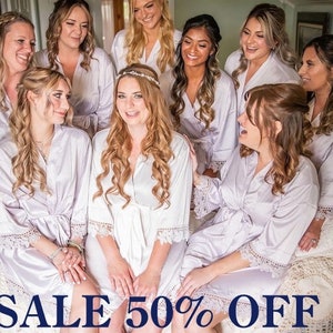 Mint/water Green/bridesmaid Robe/bridal Robes Set/bridesmaid Gift ...