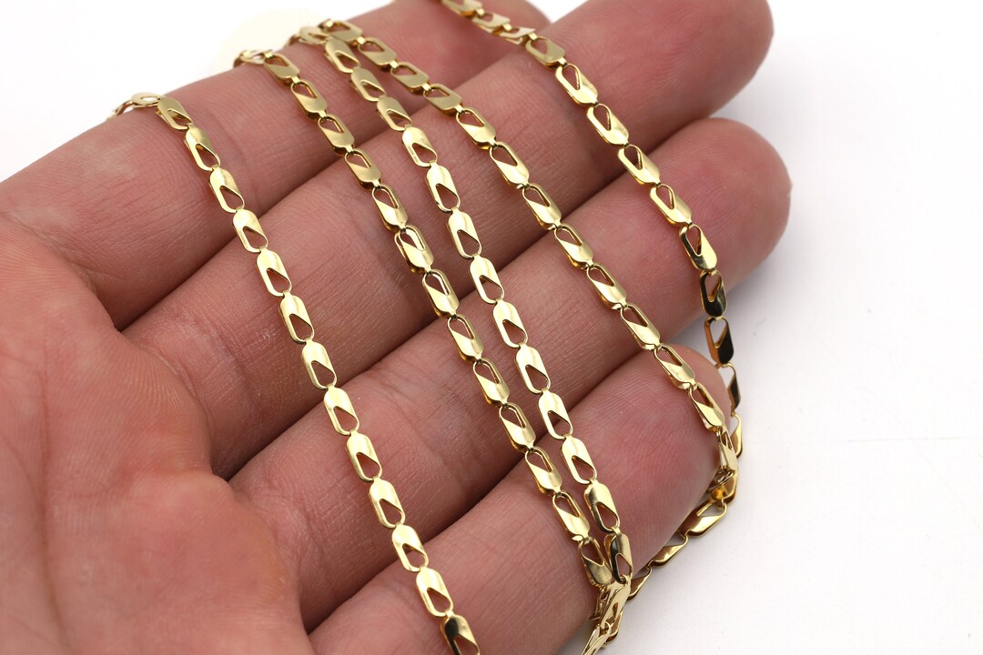 Gold Special Chains 6x2.50mm , Chain for Necklace - Etsy