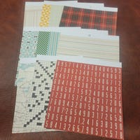 October Afternoon 12 X 12 Milk Money Paper Collection Math - Etsy