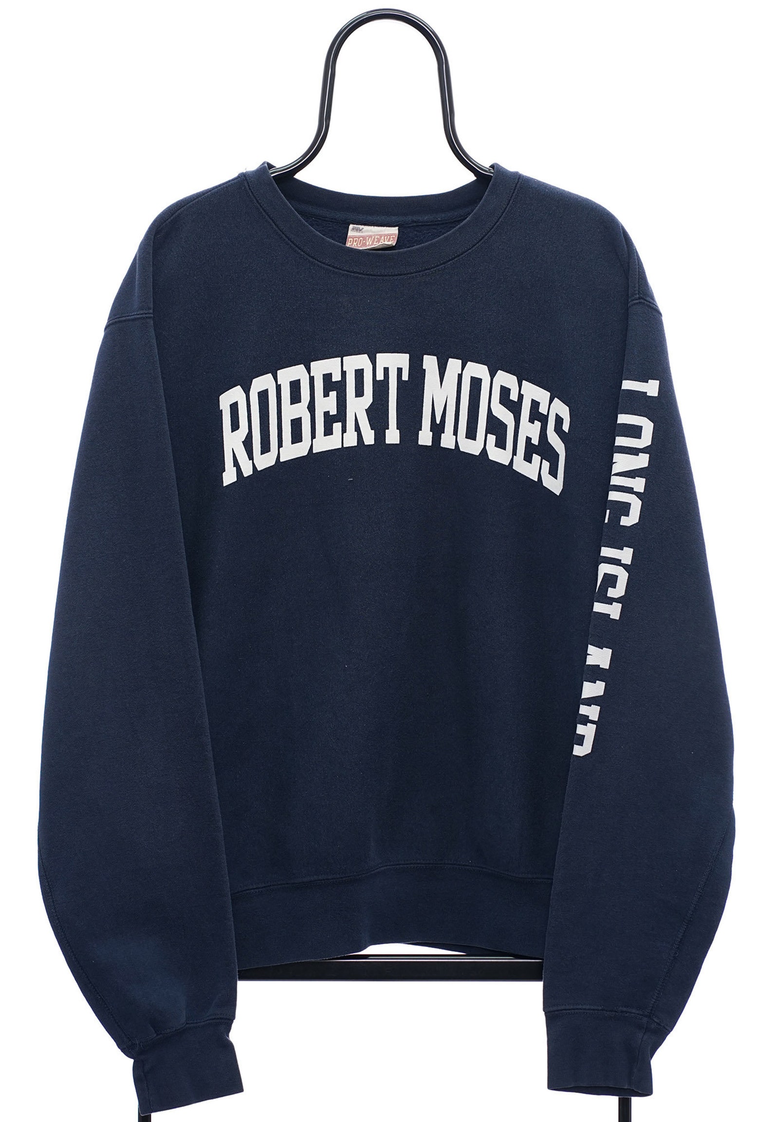 Vintage Robert Moses Graphic Navy Sweatshirt - Medium - Etsy