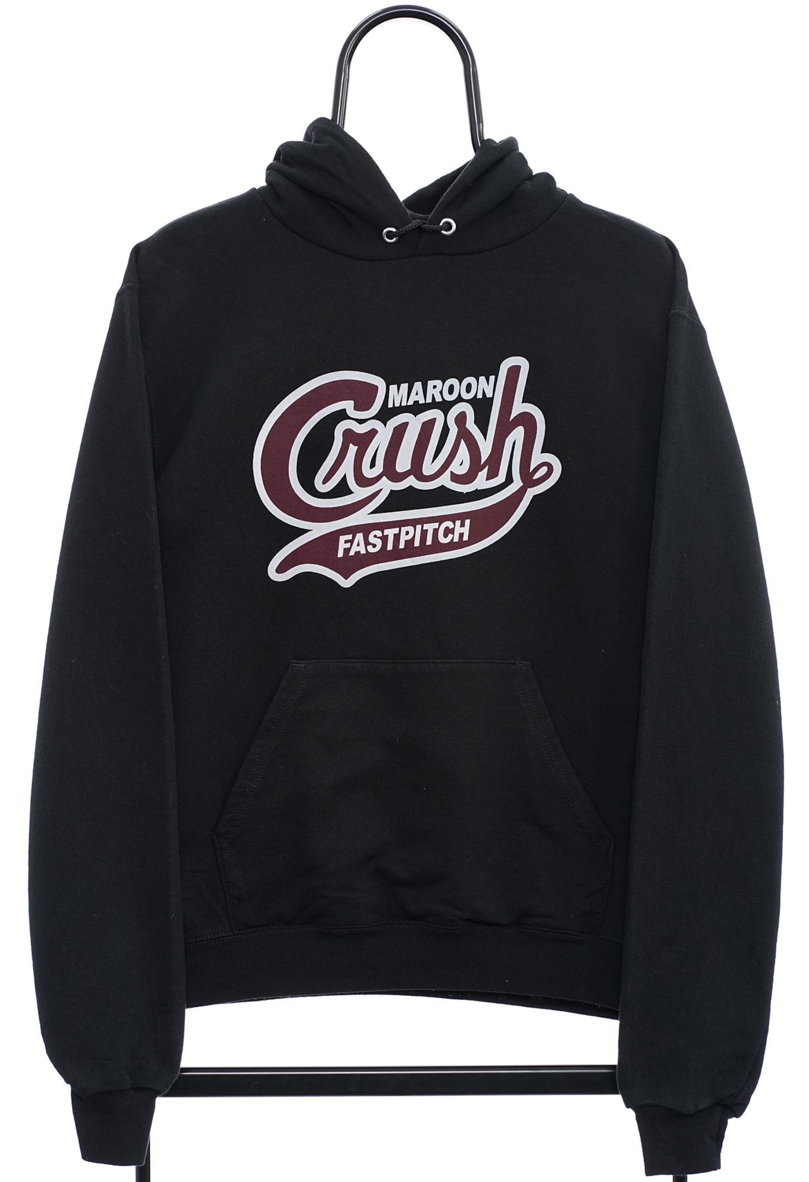 Vintage Champion Maroon Crush Black Hoodie - Small - Etsy