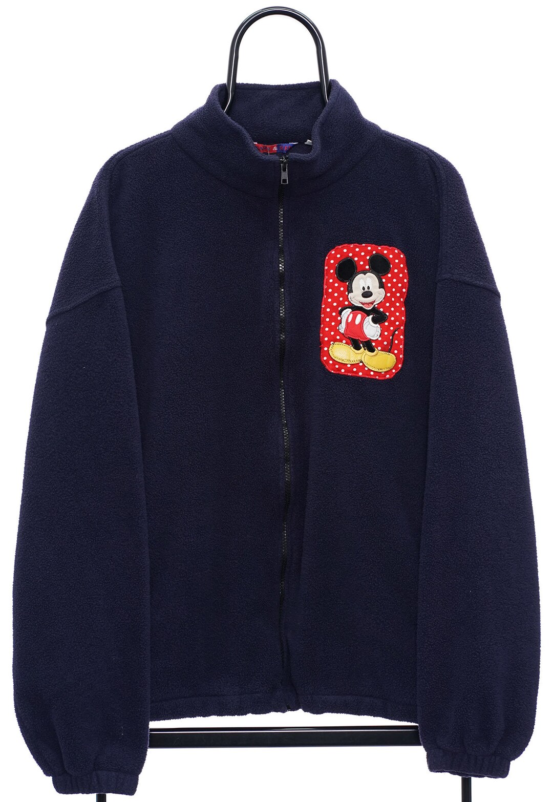 Vintage Mickey Mouse Navy Full Zip Fleece X Large - Etsy