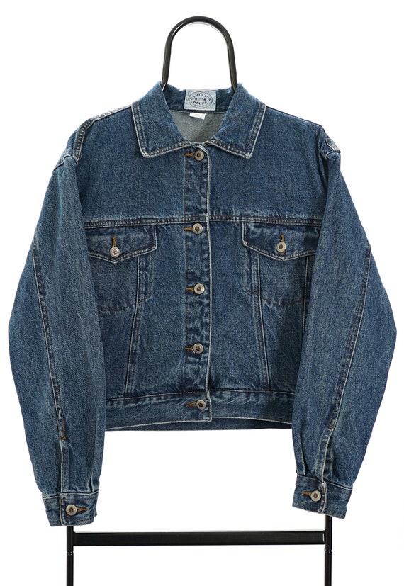 Vintage Carolina Blues Denim Jacket - Womens Small - Gem