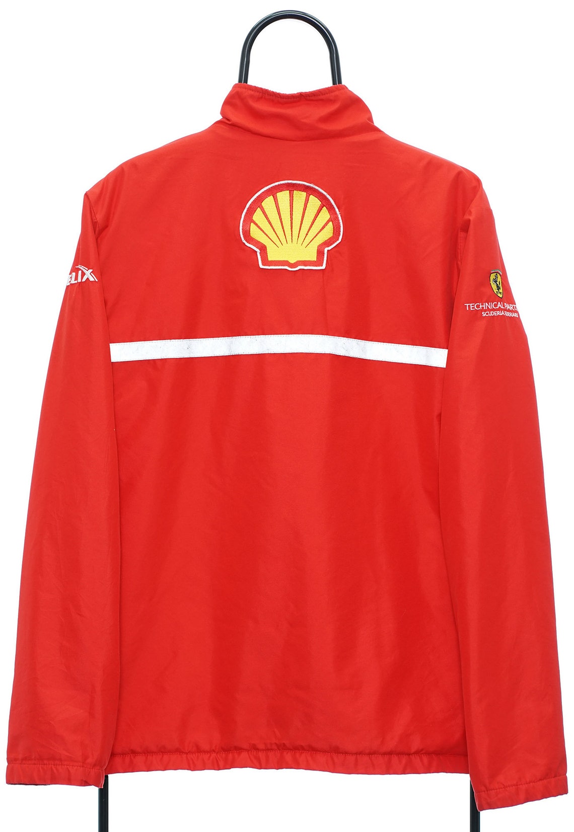 Vintage Ferrari Shell Racing Red Jacket Large - Etsy