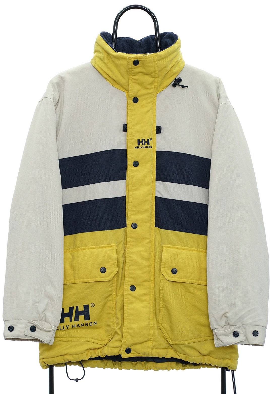 Vintage Helly Hansen Yellow Coat X Small - Etsy