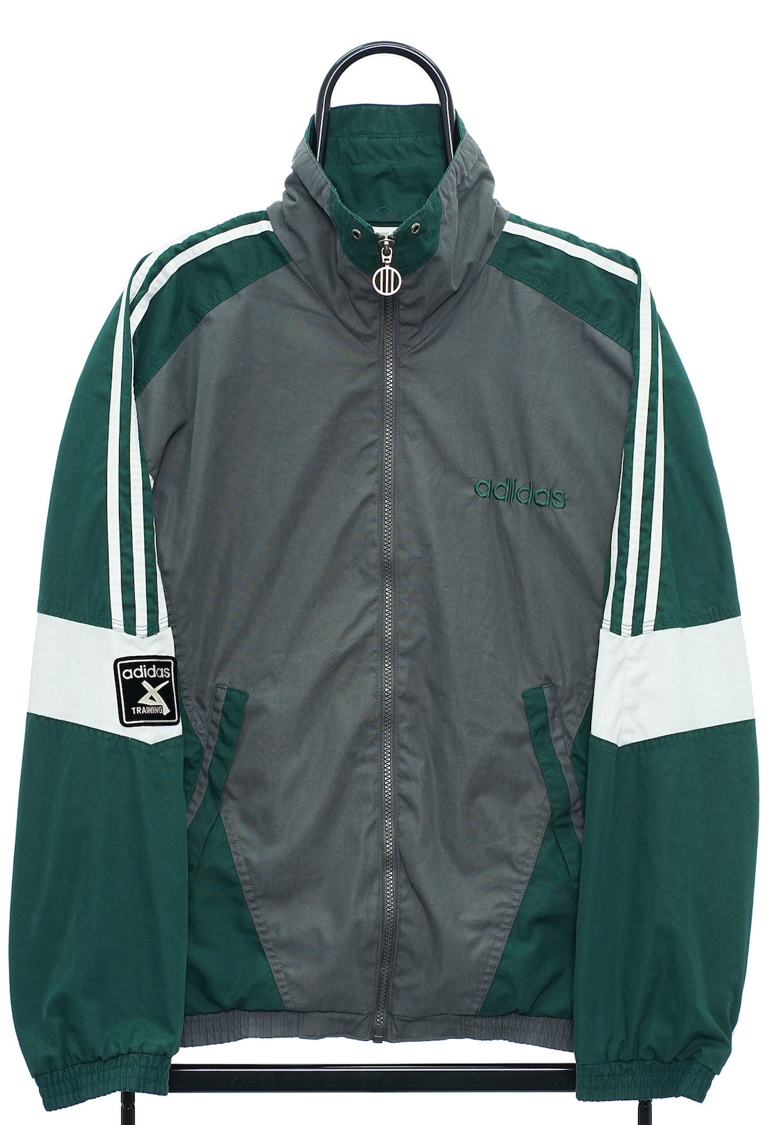 Vintage Adidas 90s Training Green Tracksuit Jacket Small - Etsy