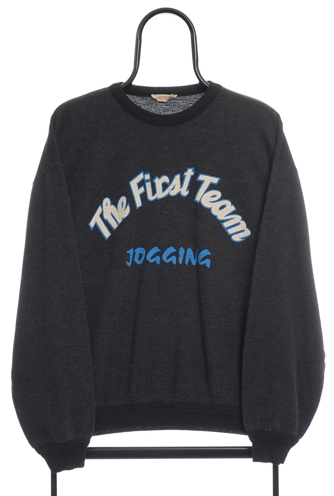 Vintage the First Team Black Sweatshirt - Small - Etsy