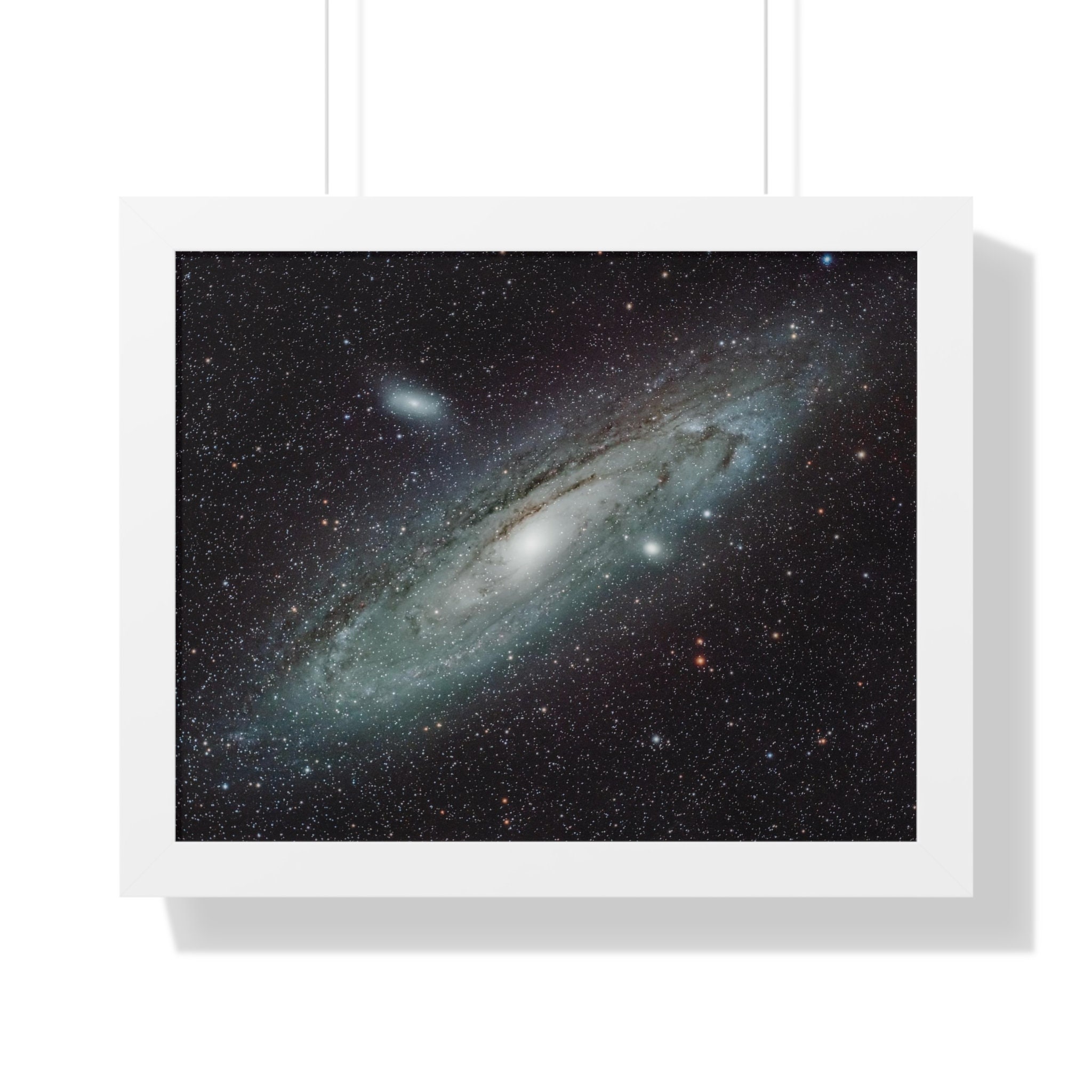 Stunning Andromeda Galaxy Poster - High-res Hubble Telescope Image ...