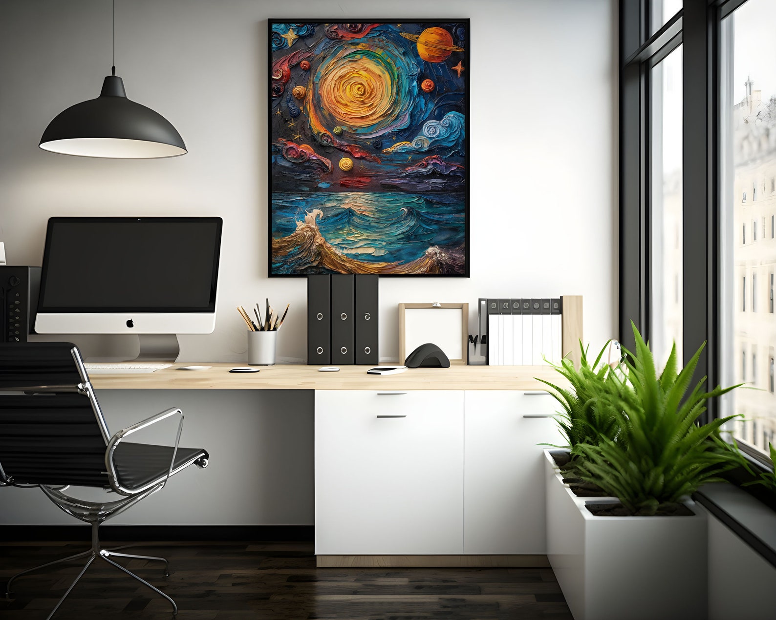Cosmic Dream Exoplanet Solar System Instant Download Art Poster Digital ...