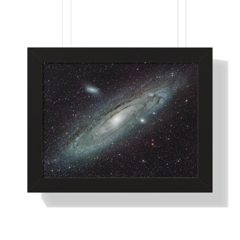 Stunning Andromeda Galaxy Poster High-res Hubble Telescope Image, Space ...
