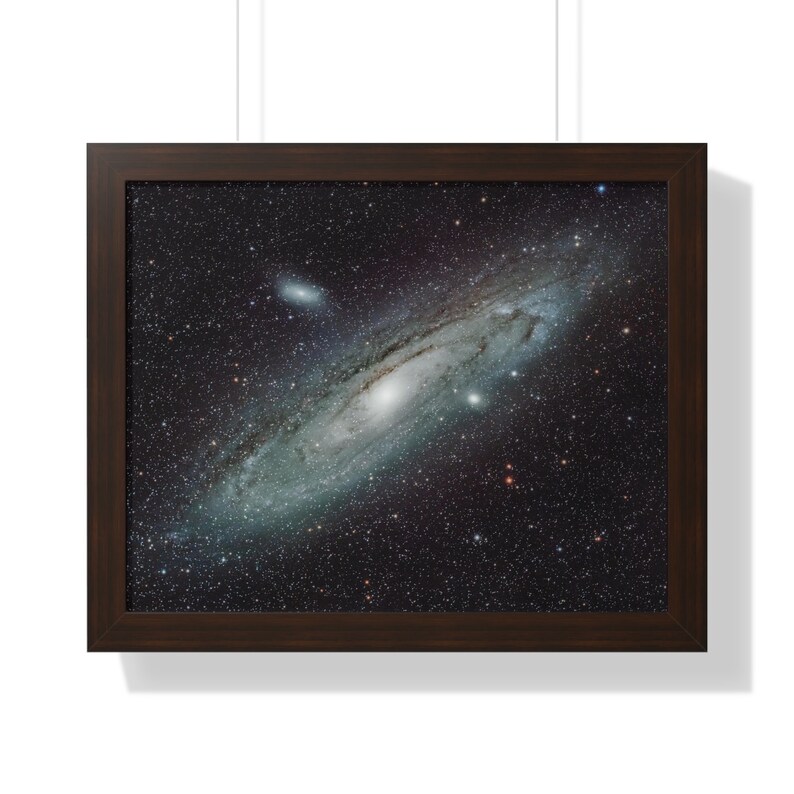 Stunning Andromeda Galaxy Poster - High-res Hubble Telescope Image ...