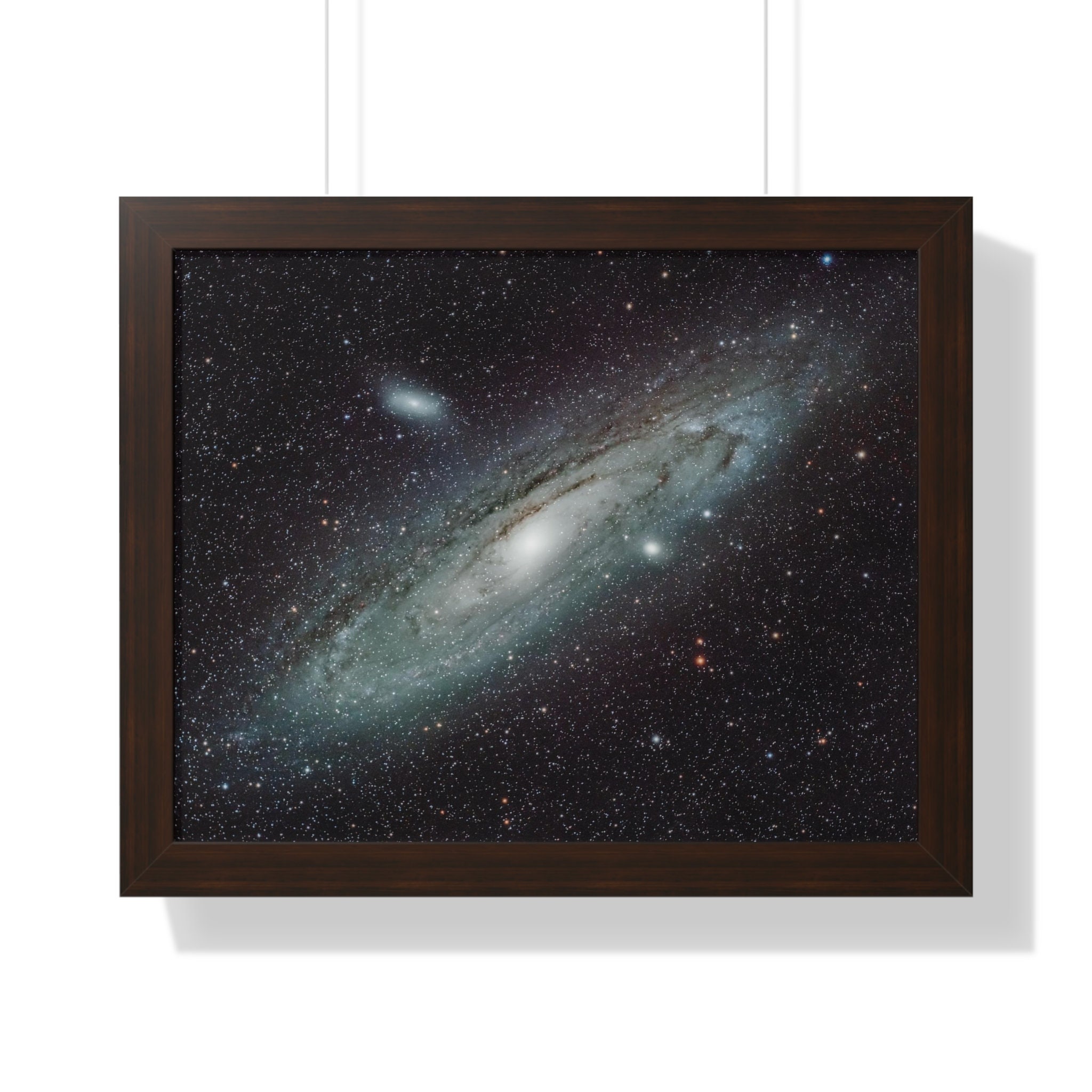 Stunning Andromeda Galaxy Poster - High-res Hubble Telescope Image ...
