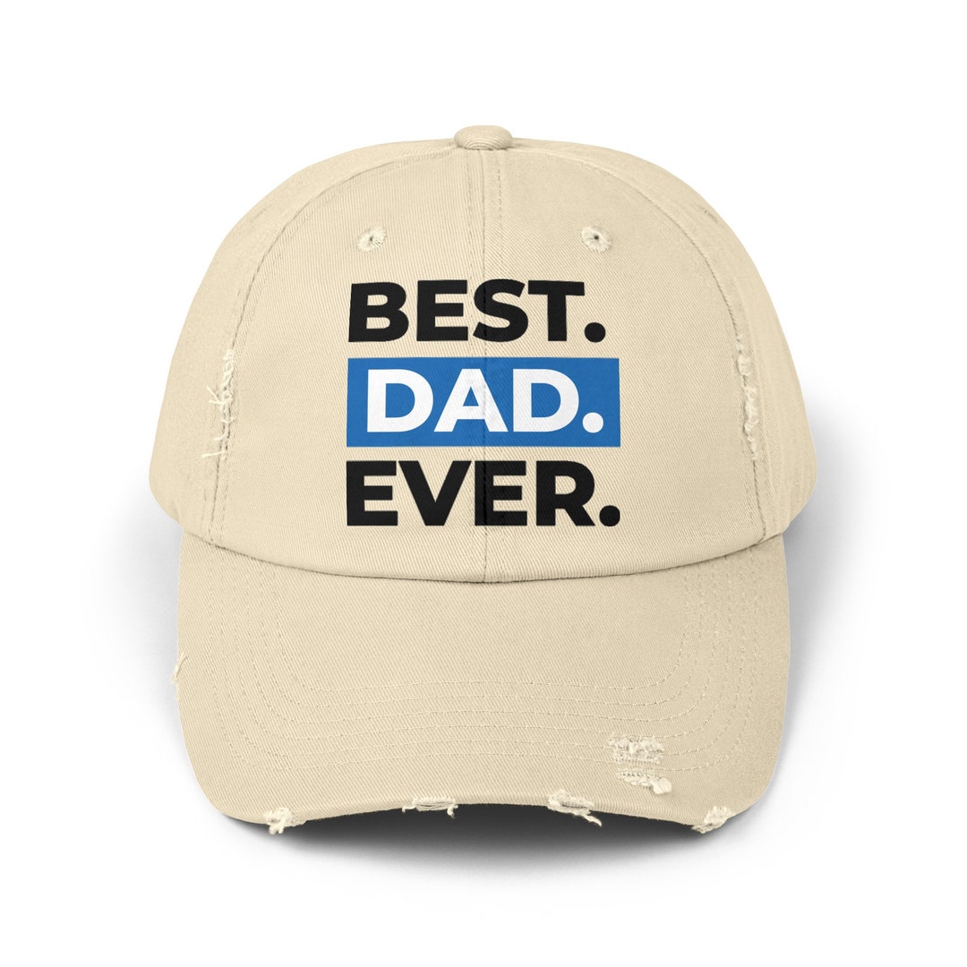 Dad's Favorite Ball Cap: Stylish 'best Dad Ever' Graphic Hat in ...