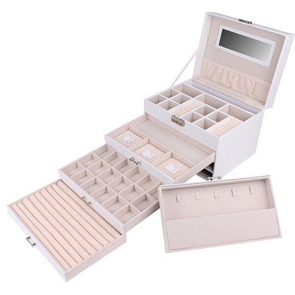 White Jewelry Box - Etsy