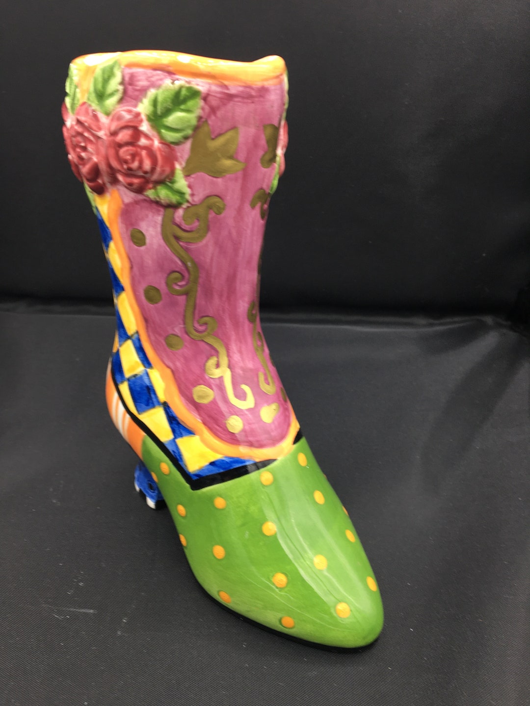 Ganz Boot Vase Bella Casa - Etsy