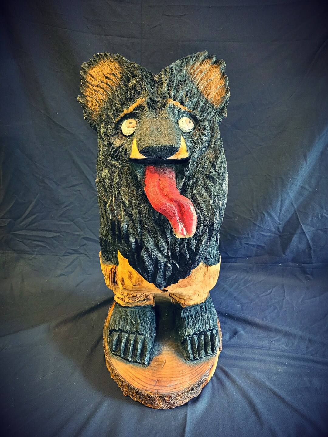 Honey Drunk Crazy Eye Bear one-of-a-kind READY to SHIP - Etsy