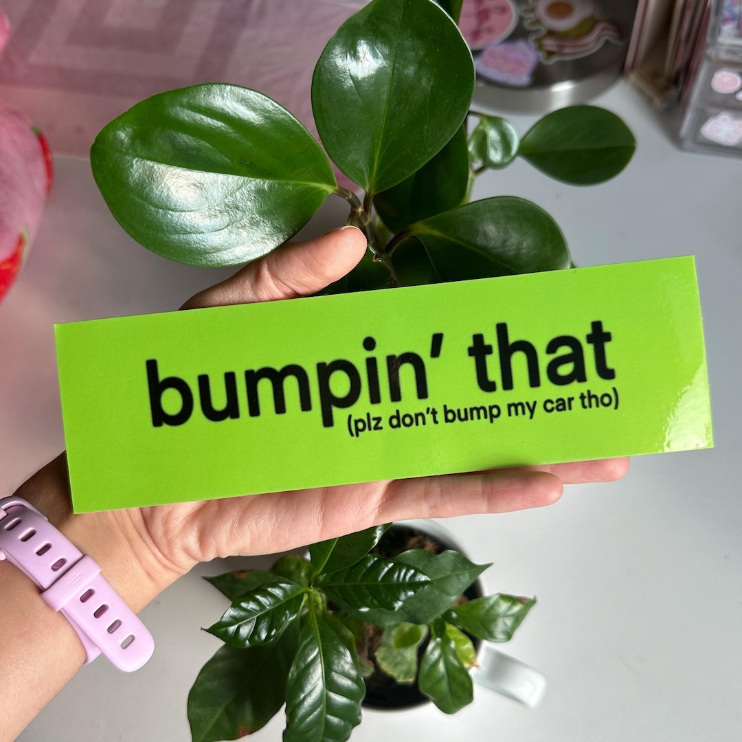 Brat Weatherproof 8” Bumper Sticker | Brat Charli Xcx Car Decal ...