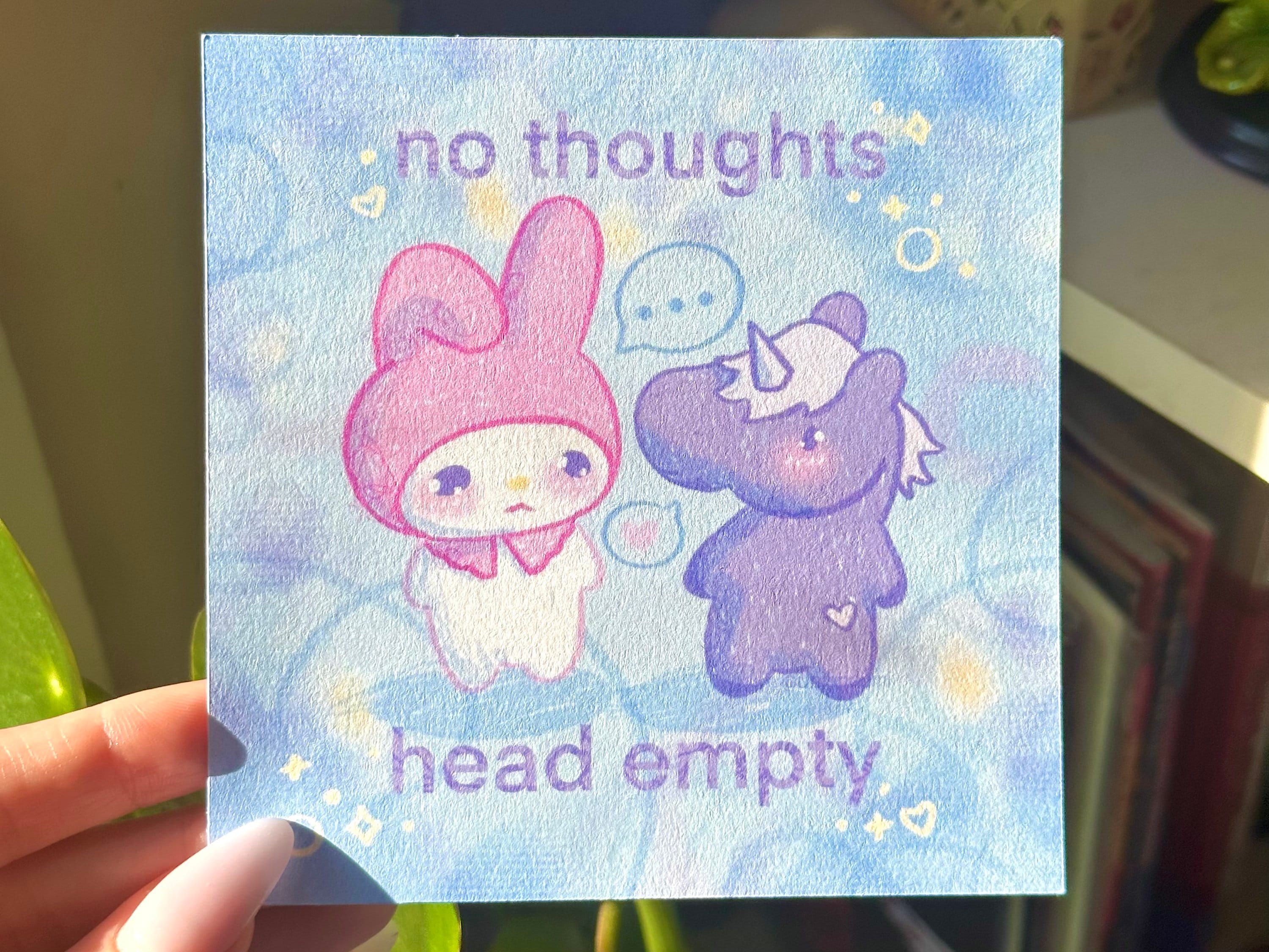 Cute Art Prints Wall Decor Desk Prints Meme Art Mini - Etsy