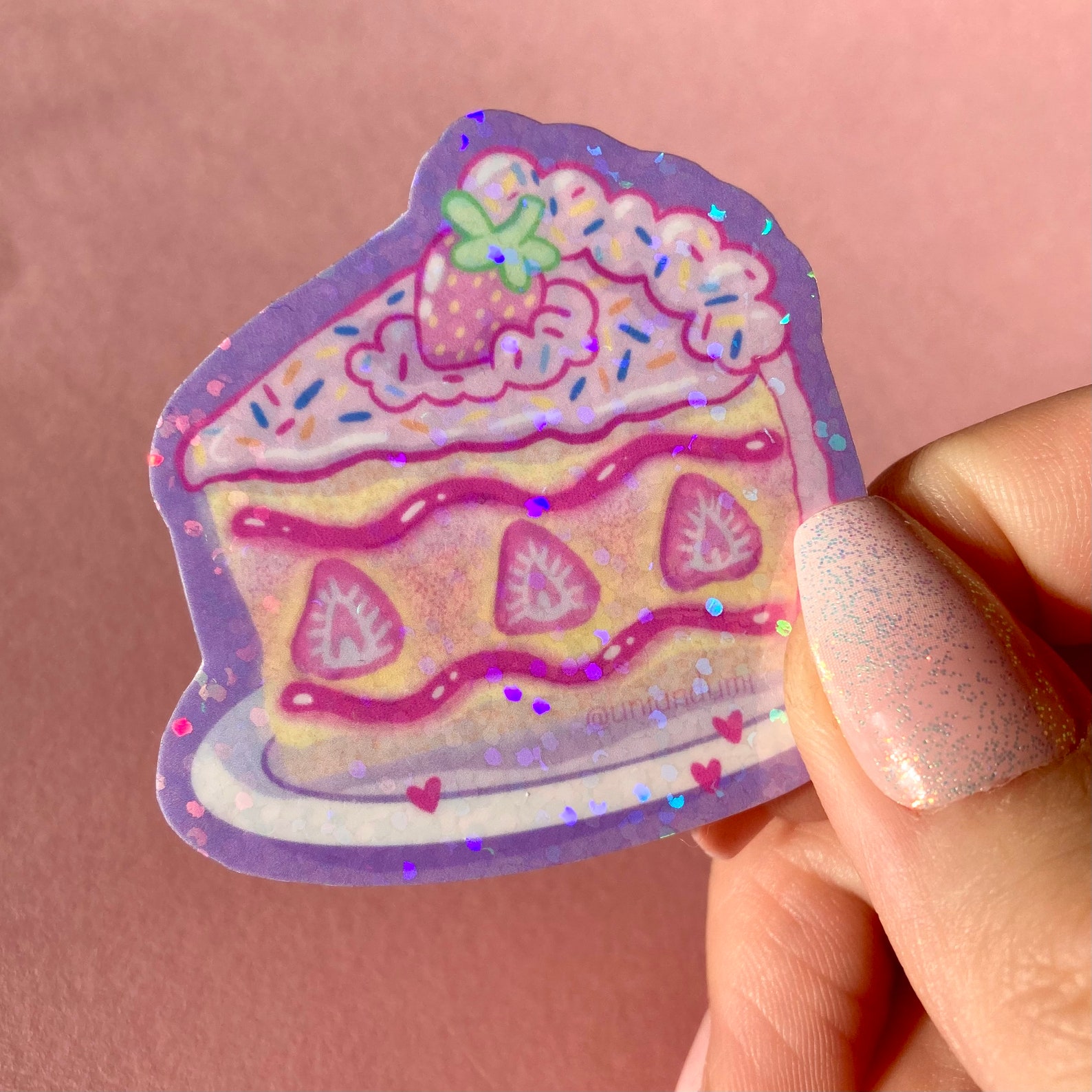 Strawberry Shortcake Sticker Waterproof Sticker - Etsy