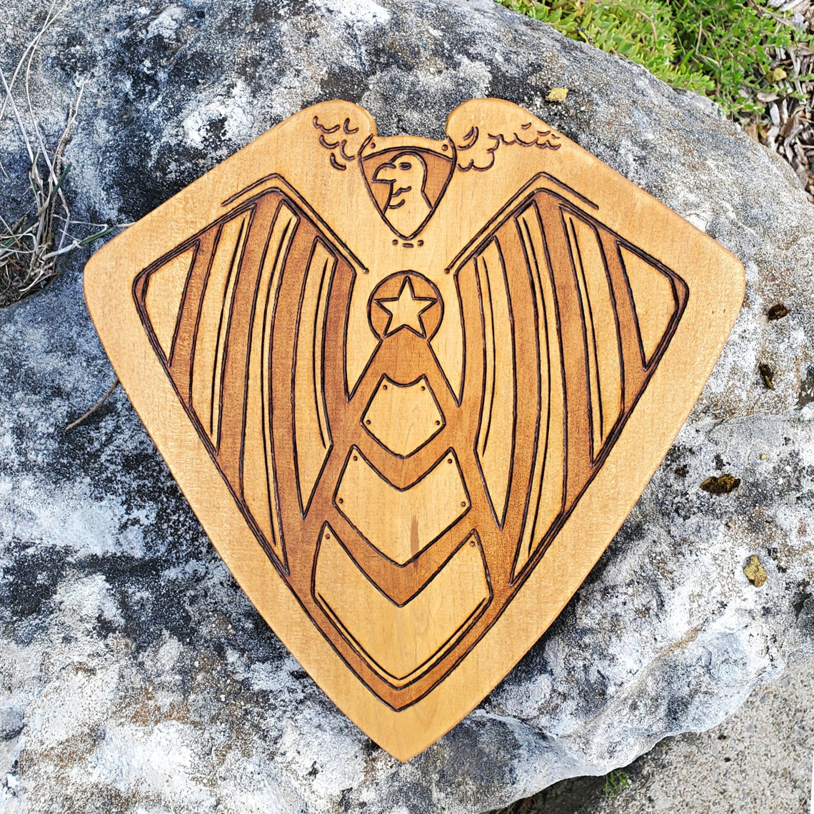 The Boys Soldier Boy Mini Shield Wood Burned Plaque, Wood Sign ...