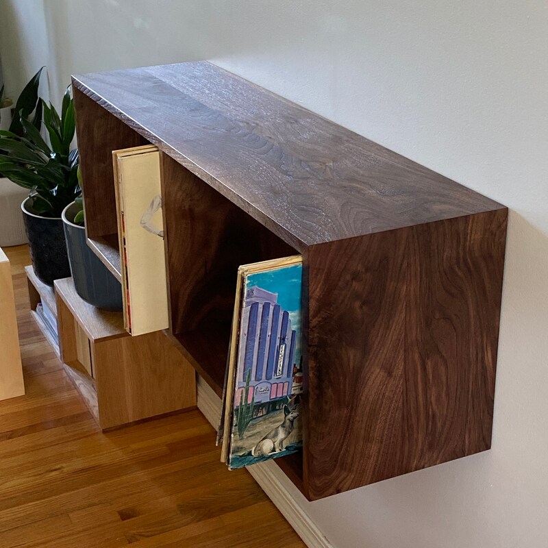 Wall Record Storage - Etsy