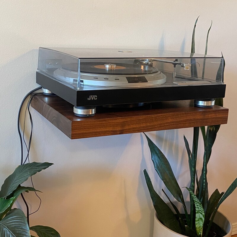 Floating Turntable Shelf - Etsy