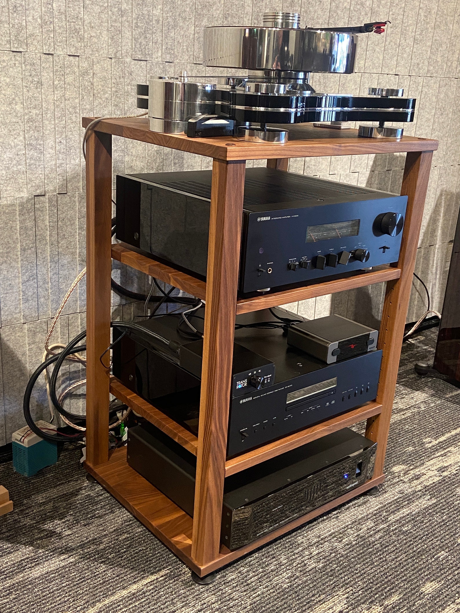 Audio Rack With Adjustable Shelving Original - Etsy Australia